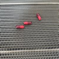 China Stainless Steel Wire Mesh Conveyor Belt Baking Food Processing Oven Balanced Weave 316 Pizza Tunnel for sale