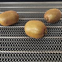 China Sanitary Hygienic Stainless Steel Wire Mesh Conveyor Belt Food Grade 304 Easy Clean for sale