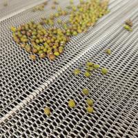 China Custom Length Stainless Steel Wire Mesh Conveyor Belt Customizable Size 304 High Temperature for sale