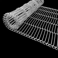 China AISI 316 Stainless Steel Ladder Wire Mesh Conveyor Belt for Snack Production Line for sale