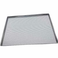 China Custom Size OEM Stainless Steel Wire Mesh Tray Electropolished Polished Finish 600x400mm for sale