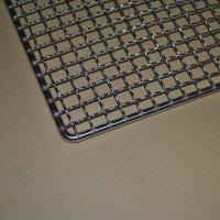 China Custom Size OEM Stainless Steel Wire Mesh Tray Electropolished Polished Finish 600x400mm for sale
