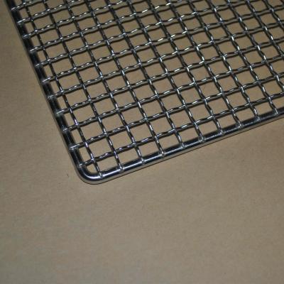 China Custom Size OEM Stainless Steel Wire Mesh Tray Electropolished Polished Finish 600x400mm for sale