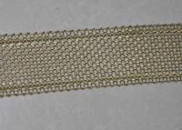 China 16 Mesh Copper Wrapped Edge Drug Stainless Steel Screen Wire Mesh 40mm Width for sale