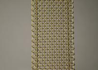 China 16 Mesh Copper Wrapped Edge Stainless Steel Screen Wire Mesh 40mm Width for sale