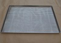 China Perforated Stainless Steel Wire Mesh Tray Food Grade For Food Industry for sale