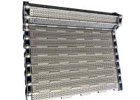 China Chain Link Plate Perforated Plate Mesh Belt Stainless Steel Wire Mesh for sale