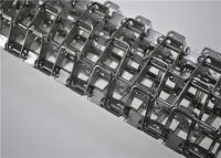 China Stainless Steel Honeycomb Wire Mesh Conveyor Belt Flat Wire Belt Customized Size for sale