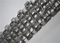 China Stainless Steel Honeycomb Wire Mesh Conveyor Belt Flat Wire Belt Customized Size for sale