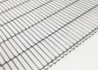 China Stainless Steel Flat Flex Wire Mesh Conveyor Belt For Drying And Cooling for sale