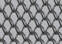 China Light Weight Conventional Wire Mesh Conveyor Belt / Chain Link Fencing for sale