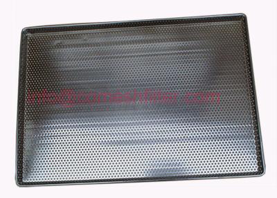 China 304 Food Grade Perforated Wire Mesh Baking Tray Or Drying Tray Stainless Steel for sale