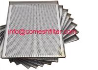 China Food Grade Stainless Wire Mesh Food Dehydrator Tray Size Customized for sale