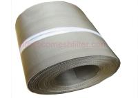 China Reverse Dutch Wire Mesh Conveyor Belt Use For Chemical Fiber 132x17 for sale