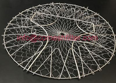 China 12 In 1 Kitchen Tool Wire Mesh Basket Steam Rinse Deep Fry Ss 304 Food Grade for sale