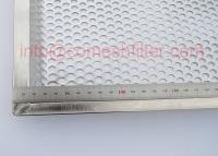 China Fda Stainless Steel Oven Wire Mesh Tray For Fruit Drying Size Custom for sale