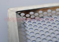 China 18x26 Inch Wire Mesh Tray Oven Baking Pan Tray Perforated Big Size for sale