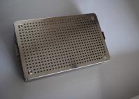 China 34x25x6cm Perforated Metal Wire Basket Surgical Instrument Storage for sale