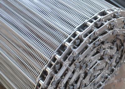 China Customized Food Grade Spiral Wire Mesh Chain Conveyor Belt For Baking for sale
