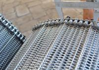China 1.6m Stainless Steel Wire Mesh Conveyor Belt , Metal Mesh Conveyor Belt for sale