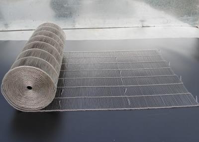 China Food Grade Chocolate Enrober Stainless Steel Mesh Belt For Food Machine for sale