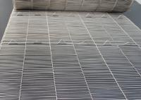China Food Grade Chocolate Enrober Stainless Steel Mesh Belt For Food Machine for sale