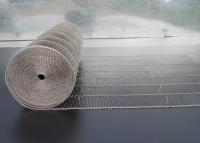 China 304 Stainless Steel Wire Mesh Belt , Ladder Conveyor Belt For Ovens for sale