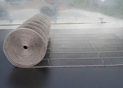 China 304 Stainless Steel Wire Mesh Belt , Ladder Conveyor Belt For Ovens for sale