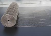 China 316 Grade Flat Flex Stainless Steel Wire Mesh Conveyor Belt For Bakery for sale