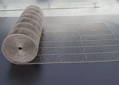 China 316 Grade Flat Flex Stainless Steel Wire Mesh Conveyor Belt For Bakery for sale