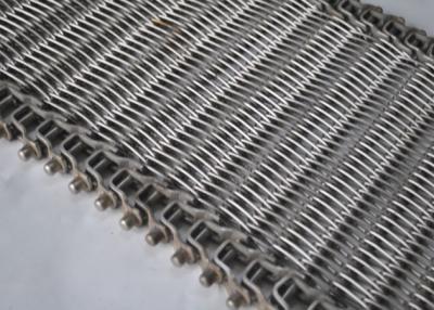 China Original Color Weave Stainless Steel Wire Conveyor Belt For Food Industrial for sale