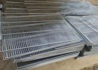 China 60x40cm Food Grade Bbq Grill Wire Mesh 304 Stainless Steel Wire Tray for sale