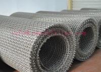 China 304 316 Sea Grade Crimped Mesh 1.2mm 1.5mm Wire Diameter With 10mm Hole Size for sale