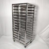China Customized Bread Stainless Steel Rack Trolley For Fast Food Kitchen Equipment for sale