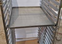 China Metal Bakery Cooling Stainless Steel Rack Trolley For Restaurant Kitchen Equipment for sale