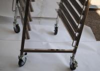 China Gn Pan Stainless Steel Rack Trolley Hotel Restaurant Kitchen Assembling for sale