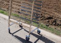China Gn Pan Stainless Steel Rack Trolley Hotel Restaurant Kitchen Assembling for sale