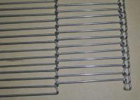 China Food Industry Flat Flex Woven Wire Mesh Conveyor Belt for sale
