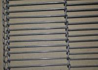 China Food Industry Flat Flex Woven Wire Mesh Conveyor Belt for sale