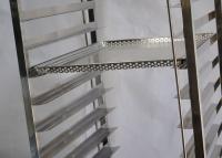 China Stainless Steel Double 620MM Drying Carts With Trays for sale
