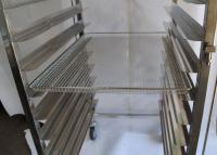 China Stainless Steel Double 620MM Drying Carts With Trays for sale