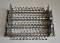 China Seafood Frozen 304 SUS 5m Spiral Conveyor Belt for sale
