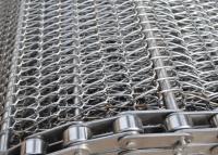 China 50-2000kg/M2 Wire Mesh Conveyor Belt Black For Heavy Duty Applications for sale