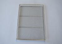 China Herb Dehydration Shelf 4mm Wire Mesh Tray With Small Holes for sale
