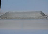 China Food Grade 304 Stainless Steel Wire Mesh Tray for Drying Cooling Baking for sale