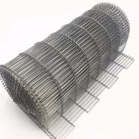 China Wire Mesh 3mm Ladder Conveyor Belt For Food Industries for sale