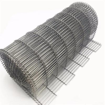 China Wire Mesh 3mm Ladder Conveyor Belt For Food Industries for sale