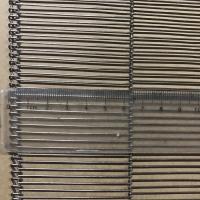 China 304 316 Metal Stainless Steel Mesh Flat Flex Conveyor Belt for Oven Freezer Dryer Furnace food processing for sale