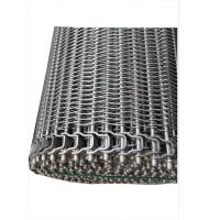 China Food Grade Metal Stainless Steel Spiral Wire Conveyor Mesh Belt with chain for oven furnace quench 310s SS dehydrator for sale