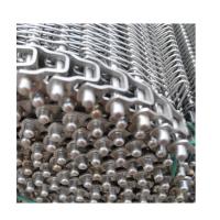 China 100mm-3000mm Width Flat Wire Mesh Conveyor Belt Lock Edge 1m-100m Length for sale